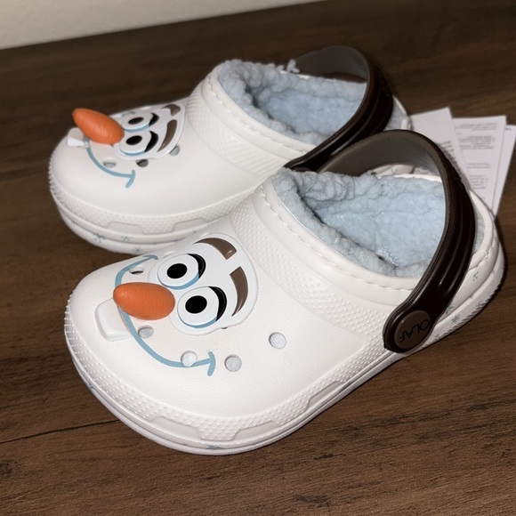CROCS | Shoes | Disney Frozen Olaf Classic Crocs Clog Child Size 8 New ...